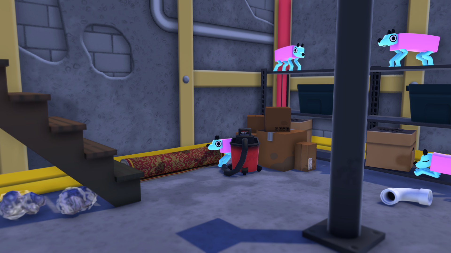 Wobbledogs go six feet under in the Unfinished Basement object pack ...